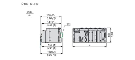 Programmable Logic Controller Modules Modicon M340 Plc Module