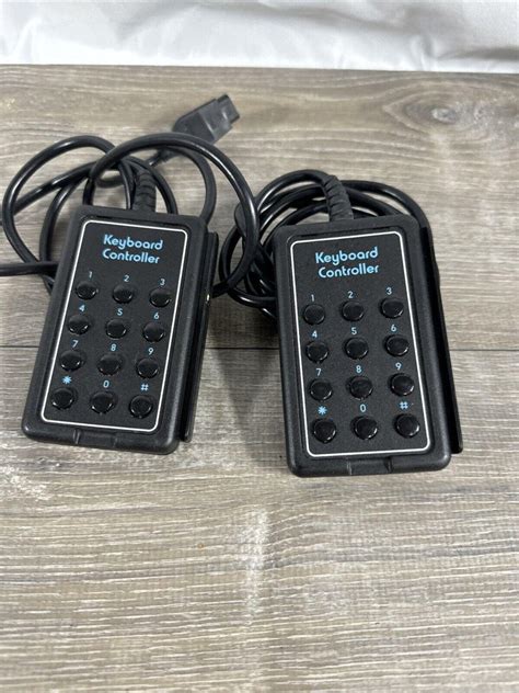 genuine oem atari 2600 keyboard controller cx50 pair 2 tested working