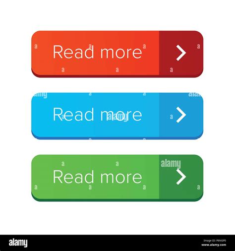 Read More Web Button Set Stock Vector Image Art Alamy