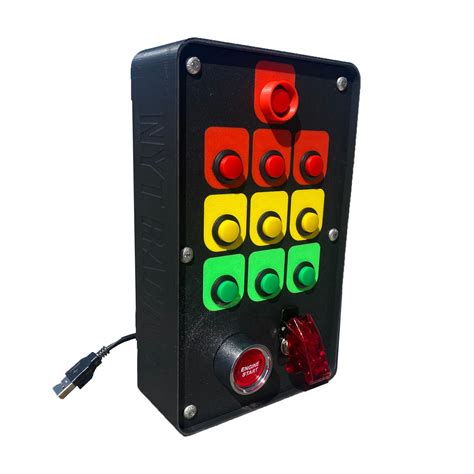 Botonera Simracing De 12 Pulsadores V2 Nyt Racing