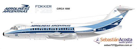 Fokker F 28 Fellowship Pictures Technical Data History Barrie