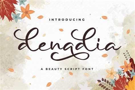 Denadia A Beauty Script Font