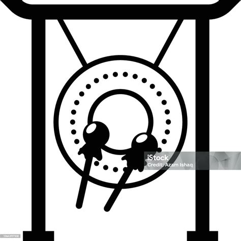 공 컨셉 벡터 아이콘 디자인 중국 전통 문화 상징 호랑이 2022 년 기호 중국 여행 가이드 스톡 일러스트 Dj에 대한 스톡 벡터 아트 및 기타 이미지 Istock