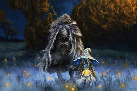 Keep You Safe Blaidd Ranni From Elden Ring Caellaigh Art On Artstation At Https