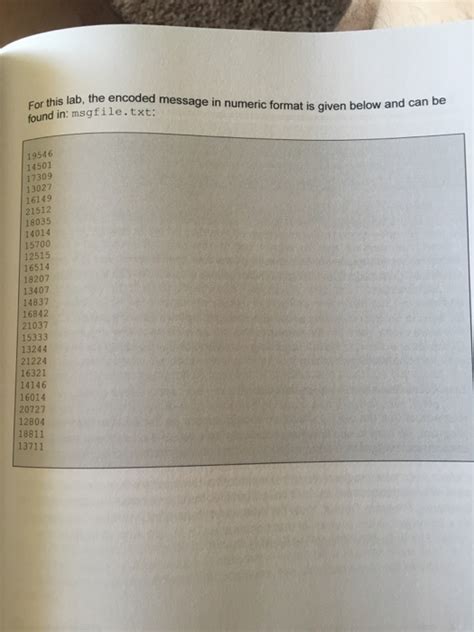 Solved And Decode Lab Assignment Is To Write A C Program