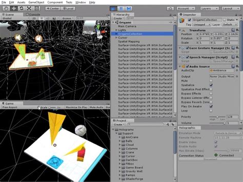 unity now supports hololens display daily