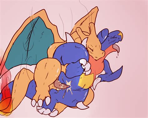 Rule 34 Charizard Eroborus Female Garchomp Male Nintendo Pokemon Straight Vaginal Penetration