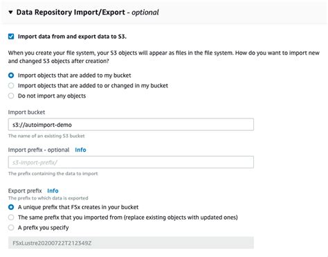 Automatically Import Amazon S Object Updates Into Amazon FSx For Lustre AWS Storage Blog