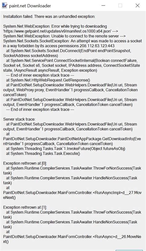 Cant Install Paint Net Troubleshooting Bug Reports Paint NET Forum