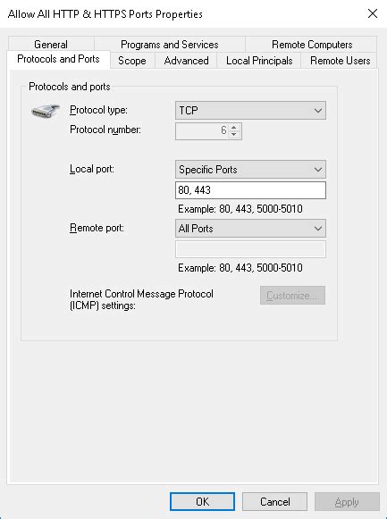 Windows Server 2016 Connection Accepts On Localhost Refuses On Ip Iis Server Fault