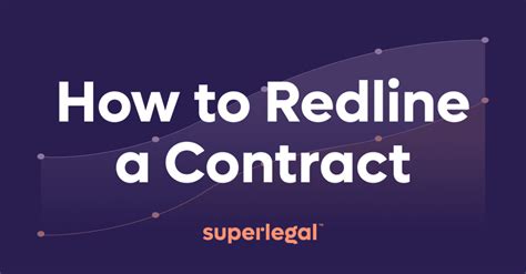 How To Redline A Contract 5 Redlining Best Practices