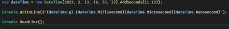 Improved Datetime Precision In Net7 Rprogrammerhumor