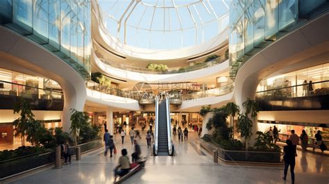 光亮宽敞的大型商场高清图片下载 正版图片600493566 摄图网