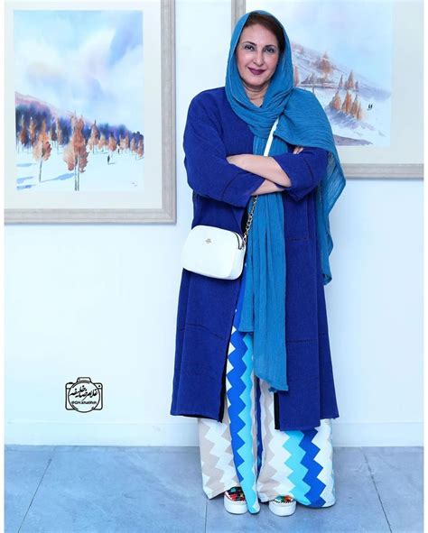 عکس تیپ متفاوت فاطمه گودرزی 61 ساله در یک افتتاحیه