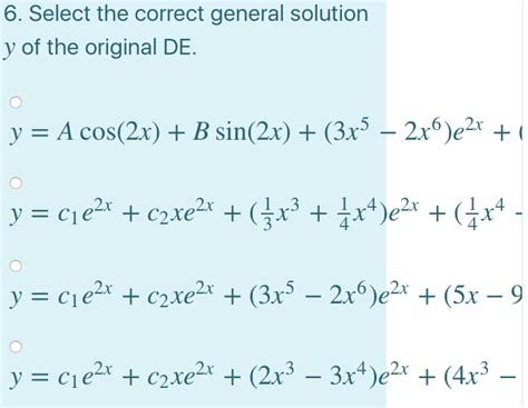 Solved This Question Uses Variation Of Parameters To Solve