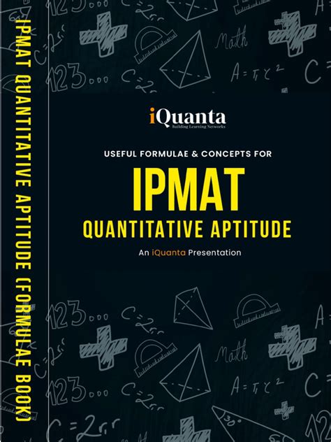 Ebook Iquanta Ipmat Quant Formulae Pdf Quadratic Equation Mathematical Objects