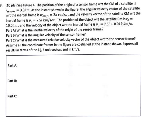 Solved 10 Pts See Figure 4 The Position Of The Origin Of