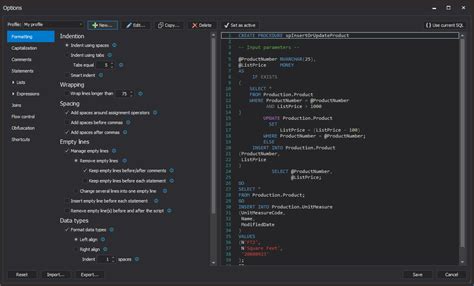 ApexSQL Refactor Overview