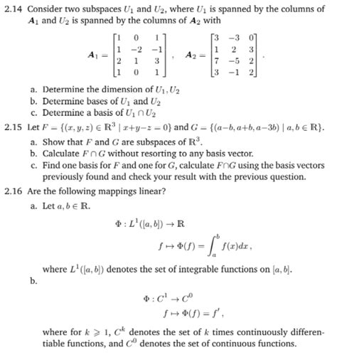 solved a1 3 2 14 consider two subspaces u1 and u2 where u1