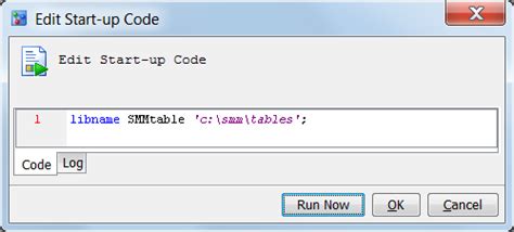 using tables from a local or network drive sas r model manager 12 1