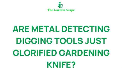 Uncover The Hidden Secrets The Truth Behind Metal Detecting Digging Tools