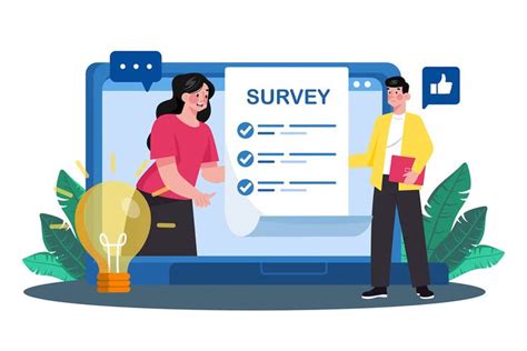 Respondents Provide Insights In Survey Responses Vector Illustration Online Surveys Surveys