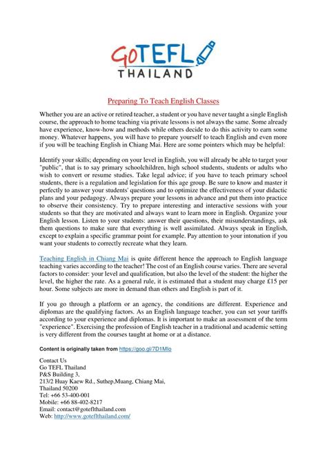 Ppt Preparing To Teach English Classes Powerpoint Presentation Free Download Id7603745