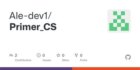 GitHub Ale Dev Primer CS