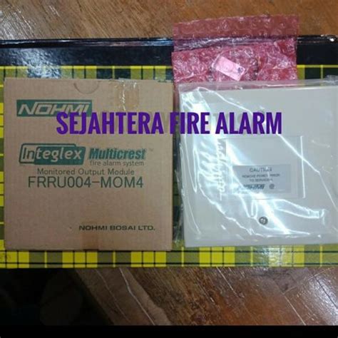 Jual Module Nohmi Monitored Output Tipe Frru004 Mom4 Jakarta Pusat Sejahtera Fire Alarm