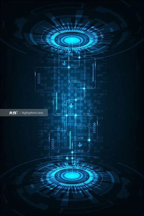 数字数据从数据库传输。 大作 花瓣网