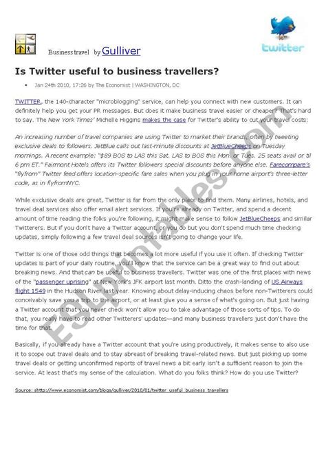 Reading Topics Esl Worksheet By Sam44