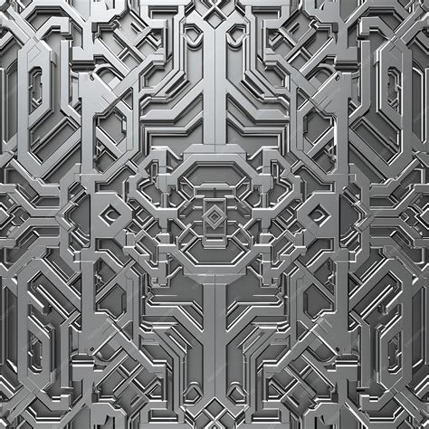 Premium Photo Metal Pattern Design