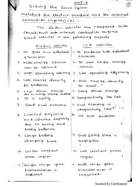 Ev Notesunit 5 Pdf