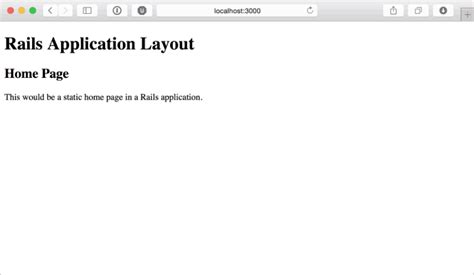 How To Create Static Pages In Rails Article