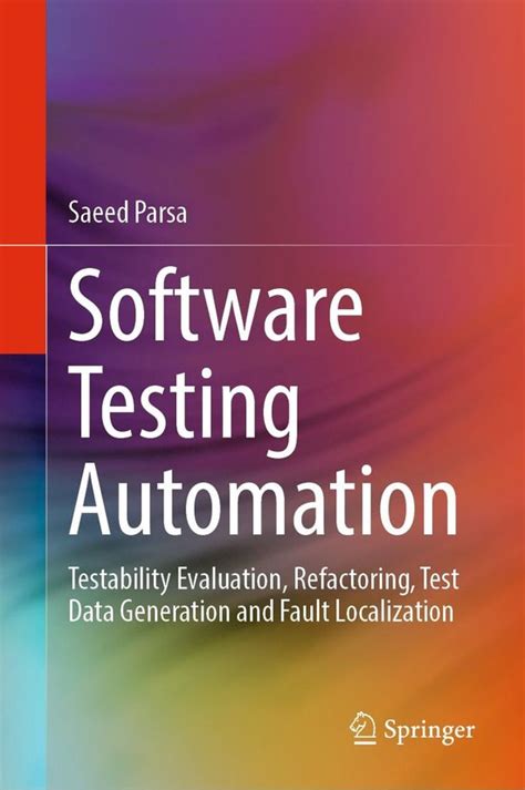 software testing automation ebook saeed parsa 9783031220579 boeken bol