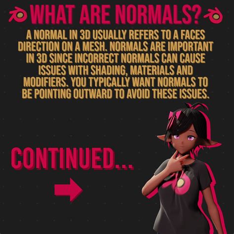 Heres A Small Guide Covering What Normals Are In 3d And How To See Them In Blender Full Free