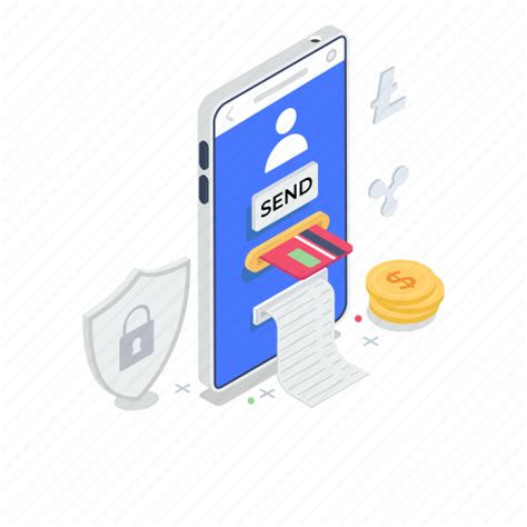 Ebanking Mobile Payment Payment App Secure Payment Secure Transaction Illustration
