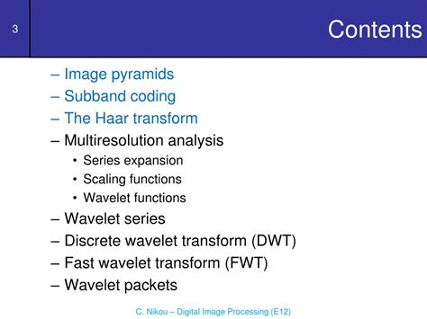 ppt wavelets and multiresolution processing background powerpoint