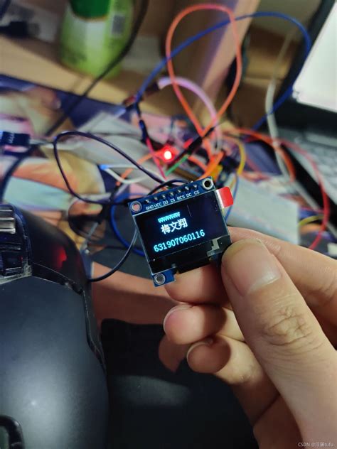 基于stm32的096寸oled屏显示学号姓名和滚动显示利用取字模ssd1306显示自己的学号和姓名 Csdn博客
