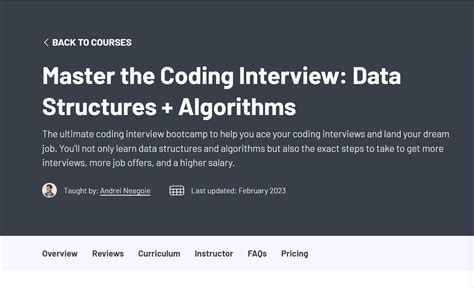 Download Master The Coding Interview Data Structures Algorithms Free