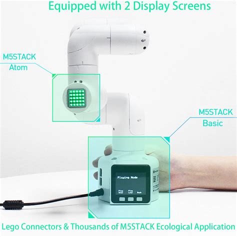 smallest robotic arm mycobot 6 dof collaborative robot from elephant