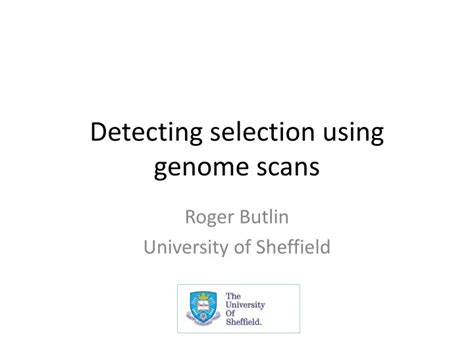 Ppt Detecting Selection Using Genome Scans Powerpoint Presentation