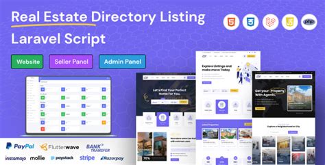 Homeco Real Estate Directory Listing Laravel Script Rit Market