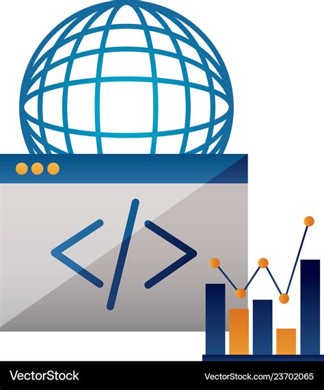 World Code Chart Website Royalty Free Vector Image