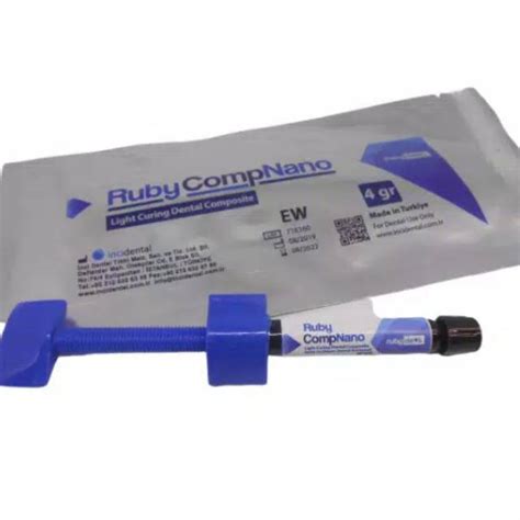 Jual Rubycomp Nano Ruby Komposit Veneer Extra Whiteruby Composite