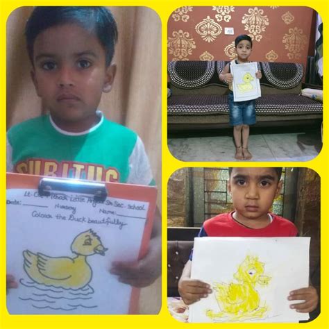 Collage6 Yellow Colour Day Classes Pre Primary Laps