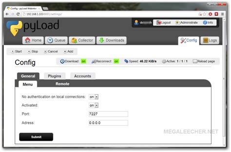 Installing And Using Pyload Download Manager On Raspberry Pi