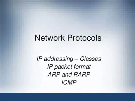 Ppt Network Protocols Powerpoint Presentation Free Download Id5657534