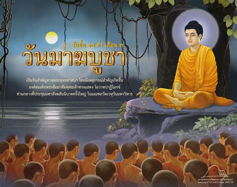 วันมาฆบูชา งานศิลปวัฒนธรรม กองพัฒนานักศึกษา มหาวิทยาลัยเทคโนโลยีราชมงคลรัตนโกสินทร์