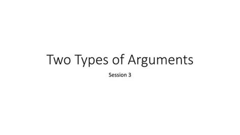 Deductive And Inductive Argument Logic Ppt